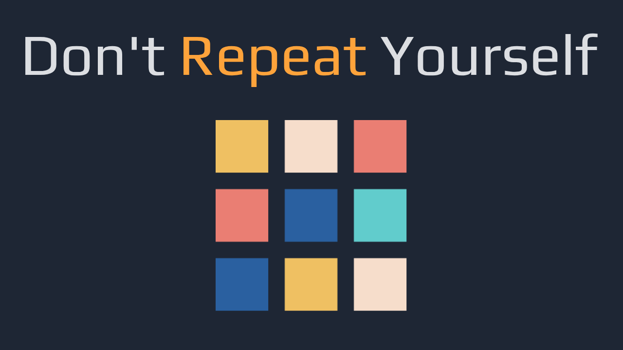 What is the DRY Principle?